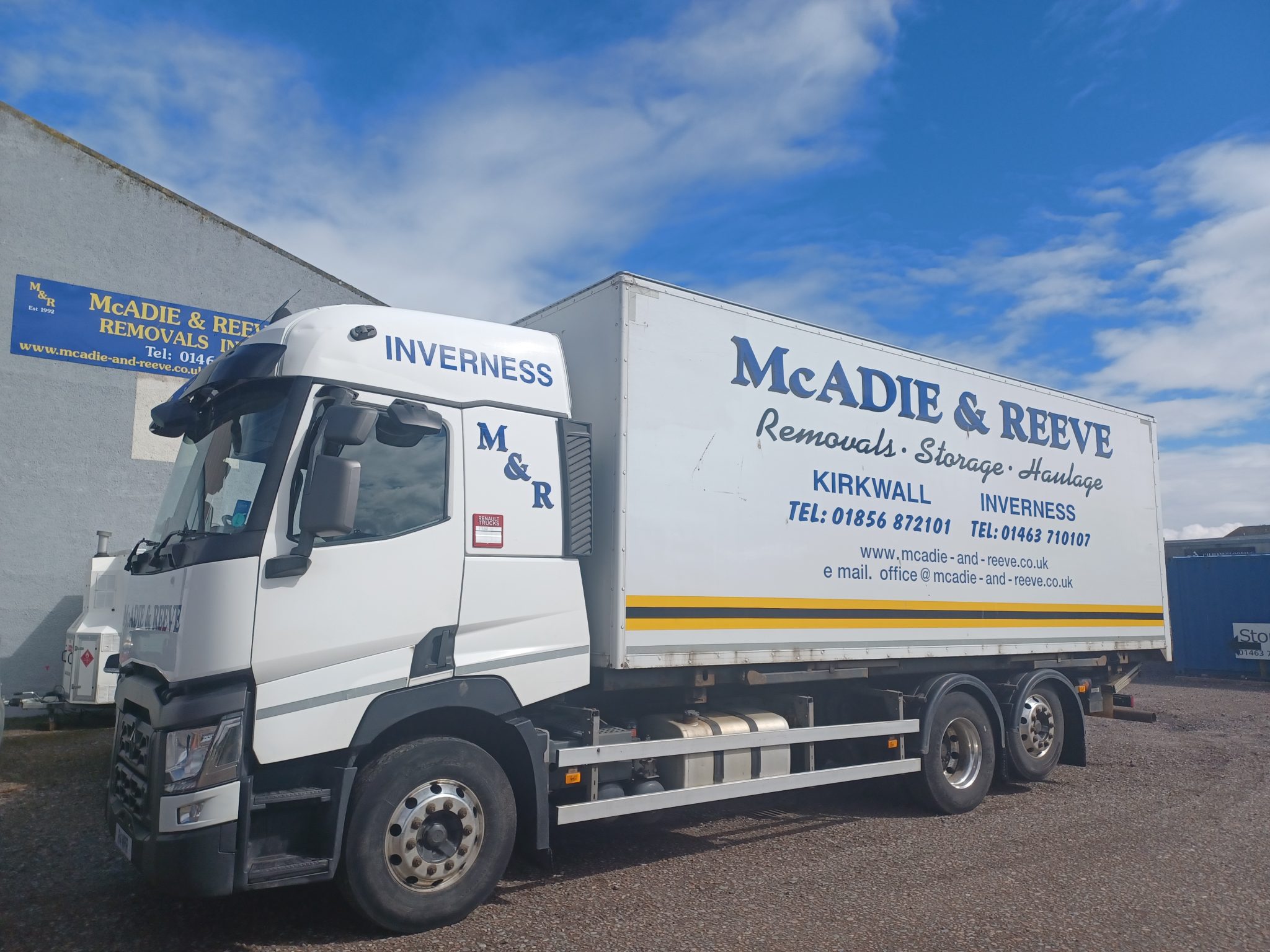 McAdie & Reeve Inverness Removals – 01463 710107 – McADIE & REEVE